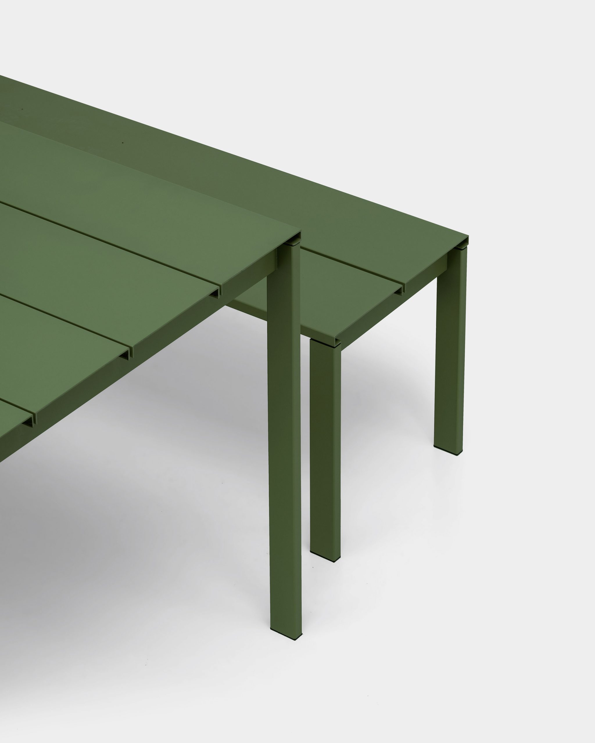 be-Easy slatted by Kristalia — Outdoor collection of tables and benches