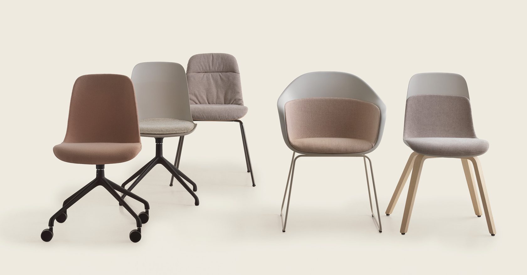 Elephantino — A chair with a shell made from recycled plastic